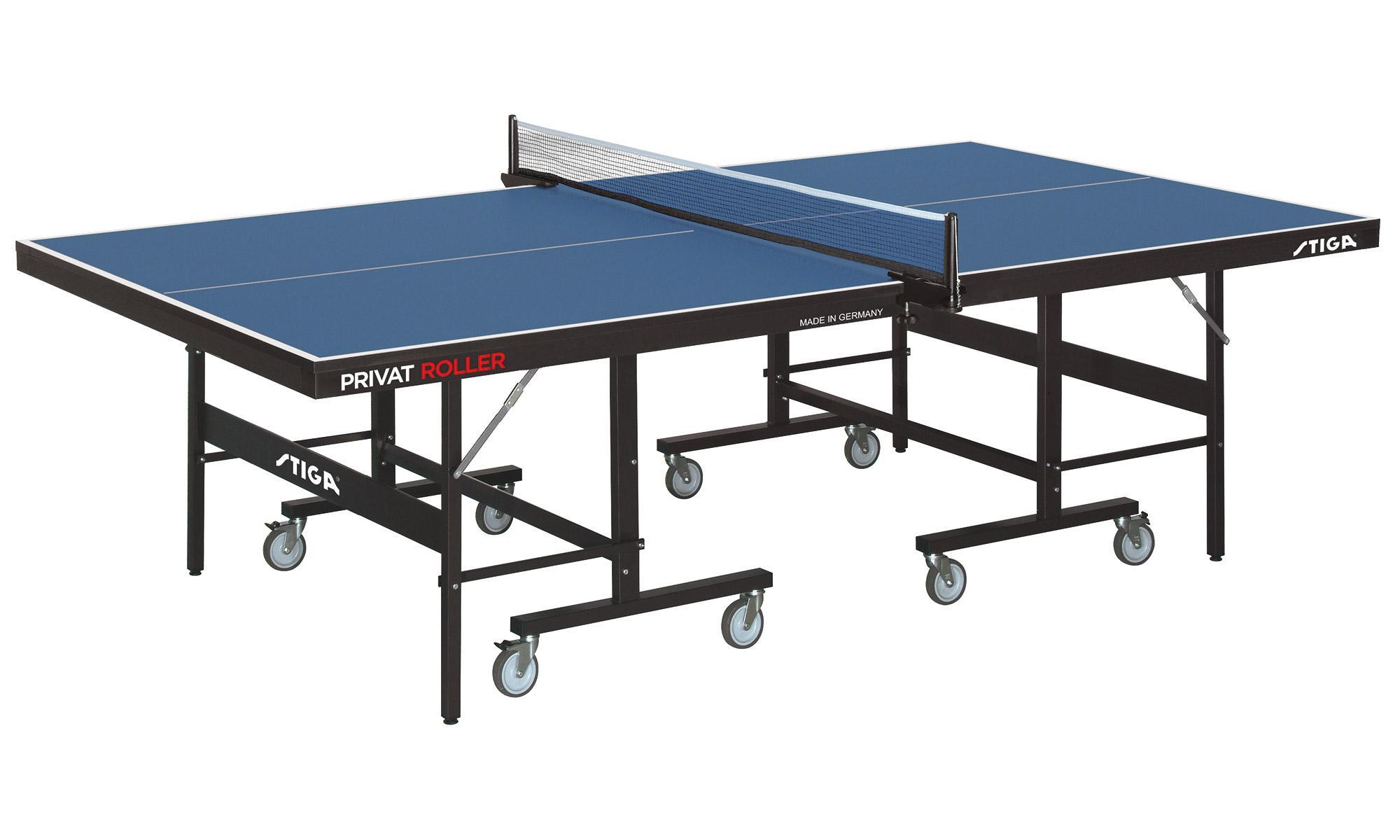 Stiga Privat Roller CCS Indoor Table Tennis Table